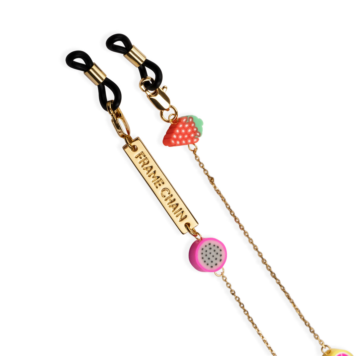 FRAME CHAIN | FRUIT SLICE in YELLOW GOLD